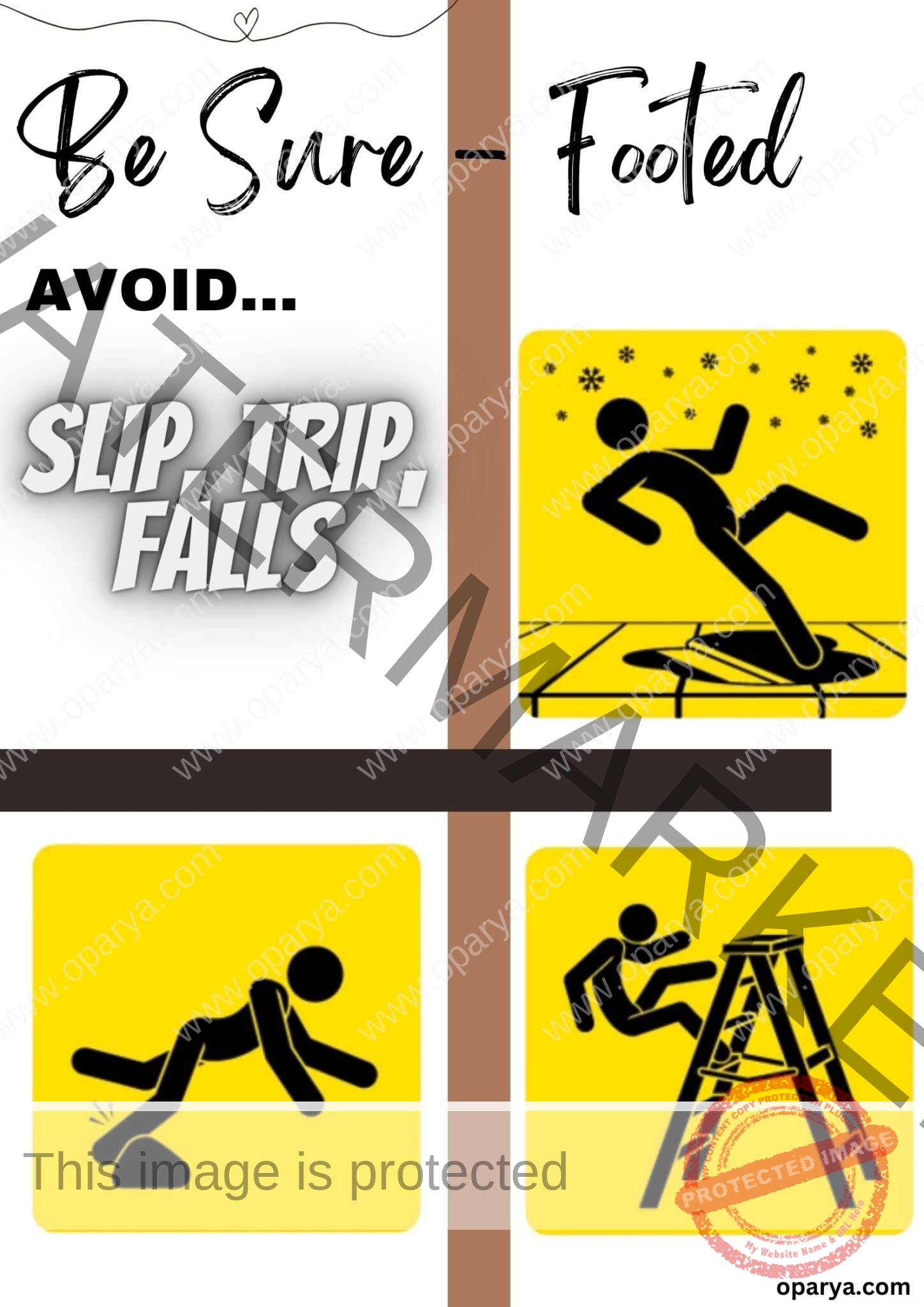 Free Industrial Workplace Safety Poster | Drawing |Slogans: - Safety World