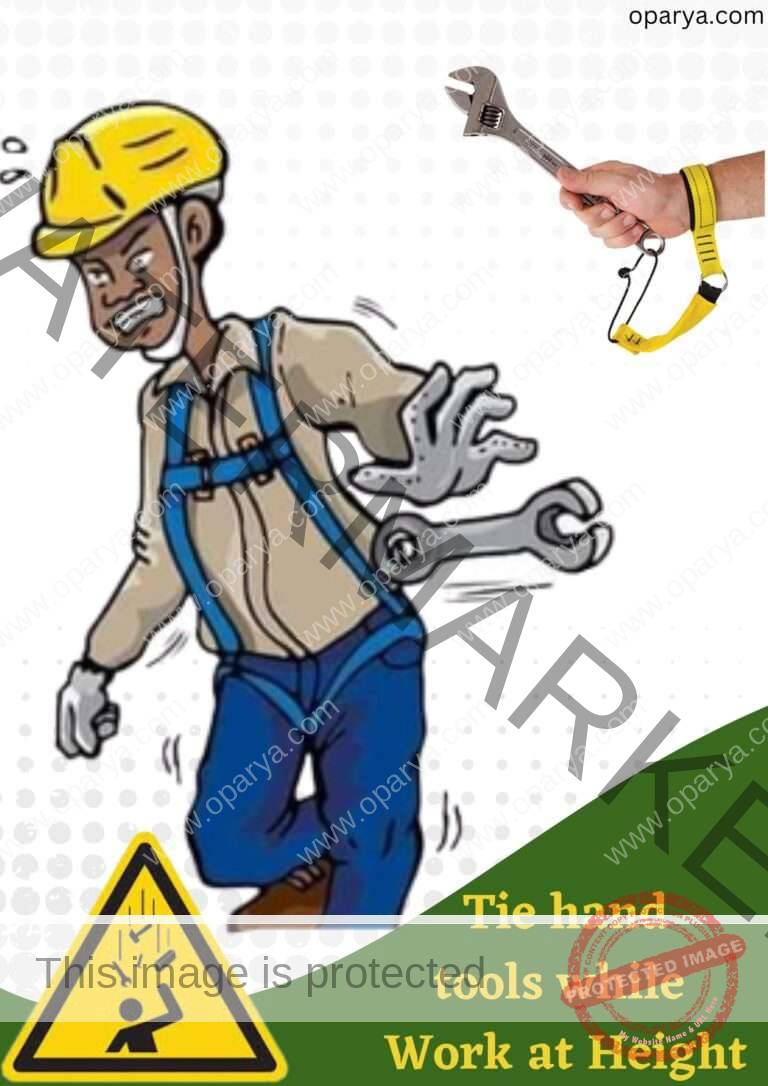 Free Industrial Workplace Safety Poster | Drawing |Slogans: - Safety World